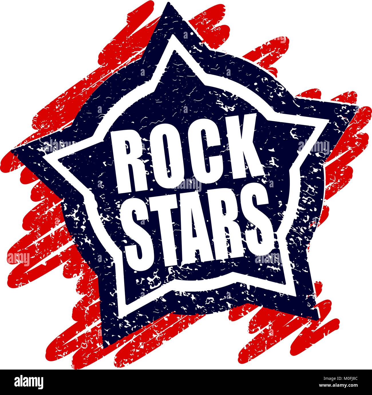 Rubber stamp Rock stars Stock Vector Image & Art - Alamy