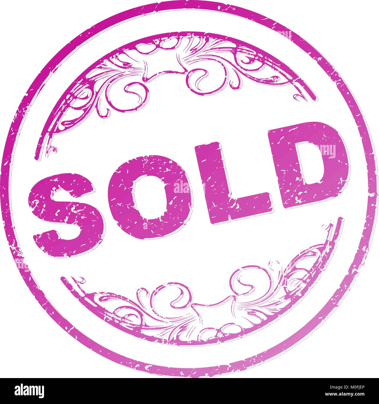 Sold image Stock Vector Images - Alamy