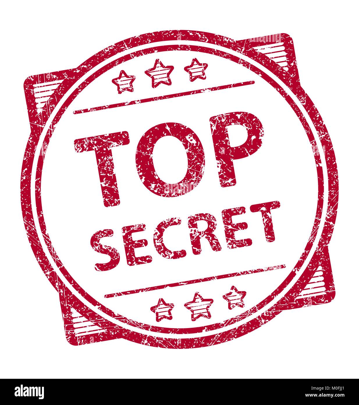Top secret red rubber stamp Stock Vector Image & Art - Alamy