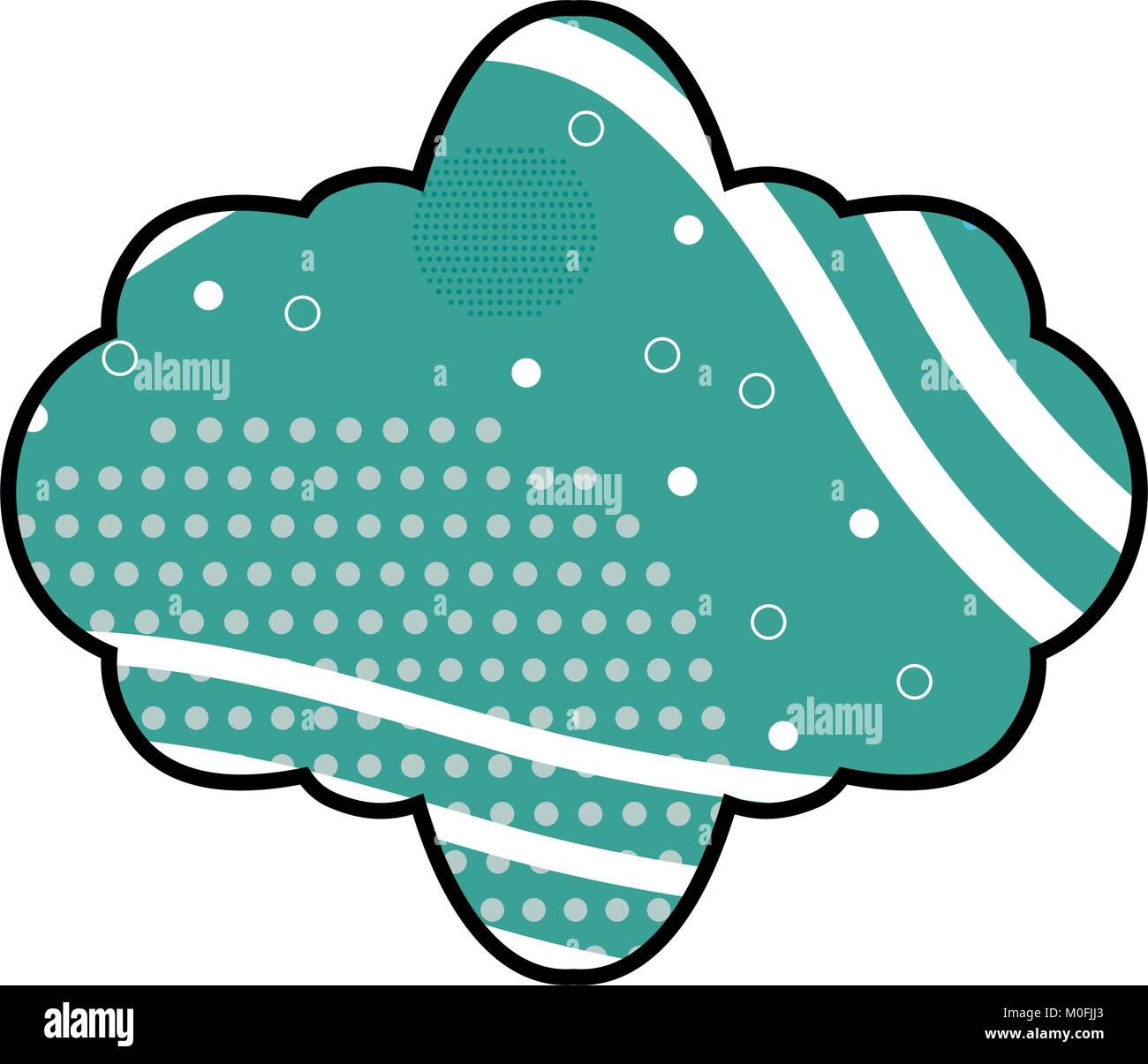 Frame with memphis style design Stock Vector Image & Art - Alamy