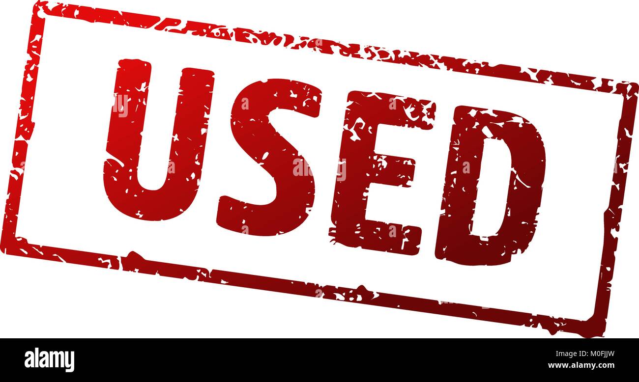 Rubber stamp Used Stock Vector Image & Art - Alamy