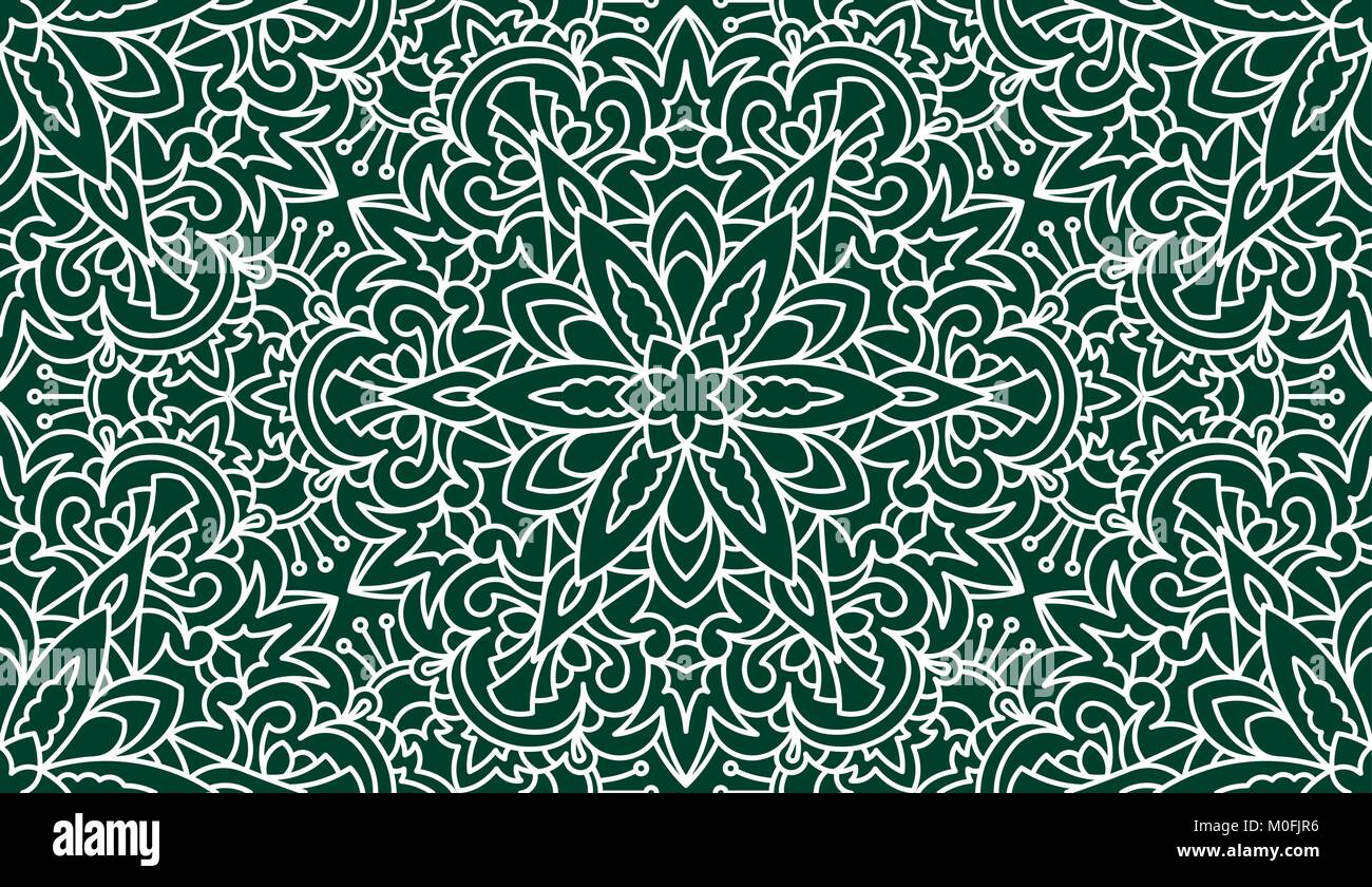 Seamless Abstract Tribal Pattern. Hand Drawn Ethnic Texture. Vector ...