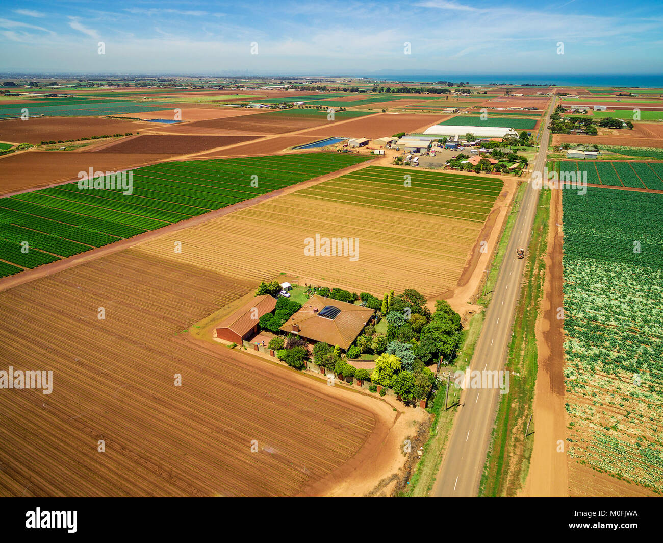 Beautiful rural house australia hi-res stock photography and images - Alamy