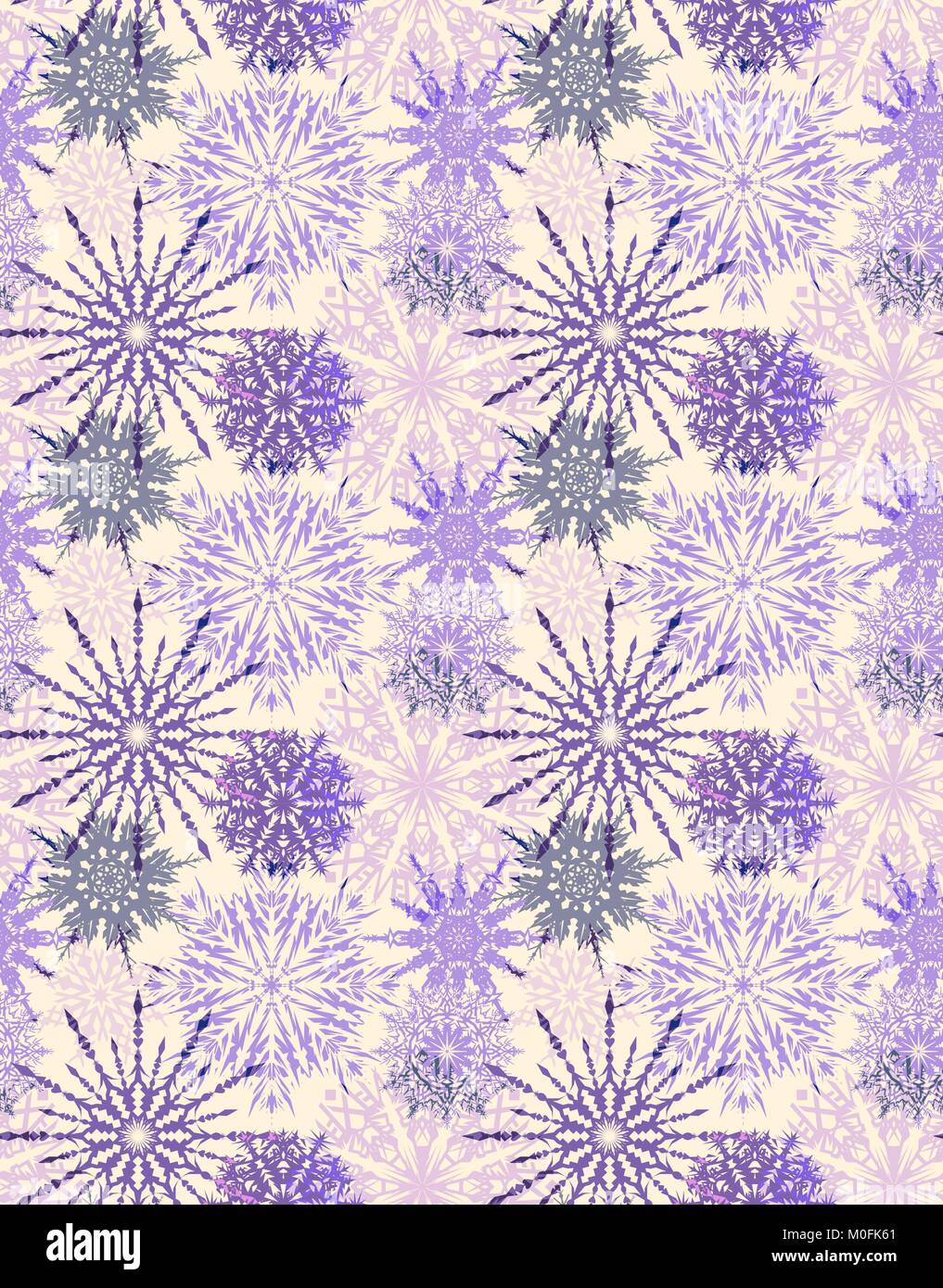 Seamless pattern blizzard snow Stock Vector Images - Alamy