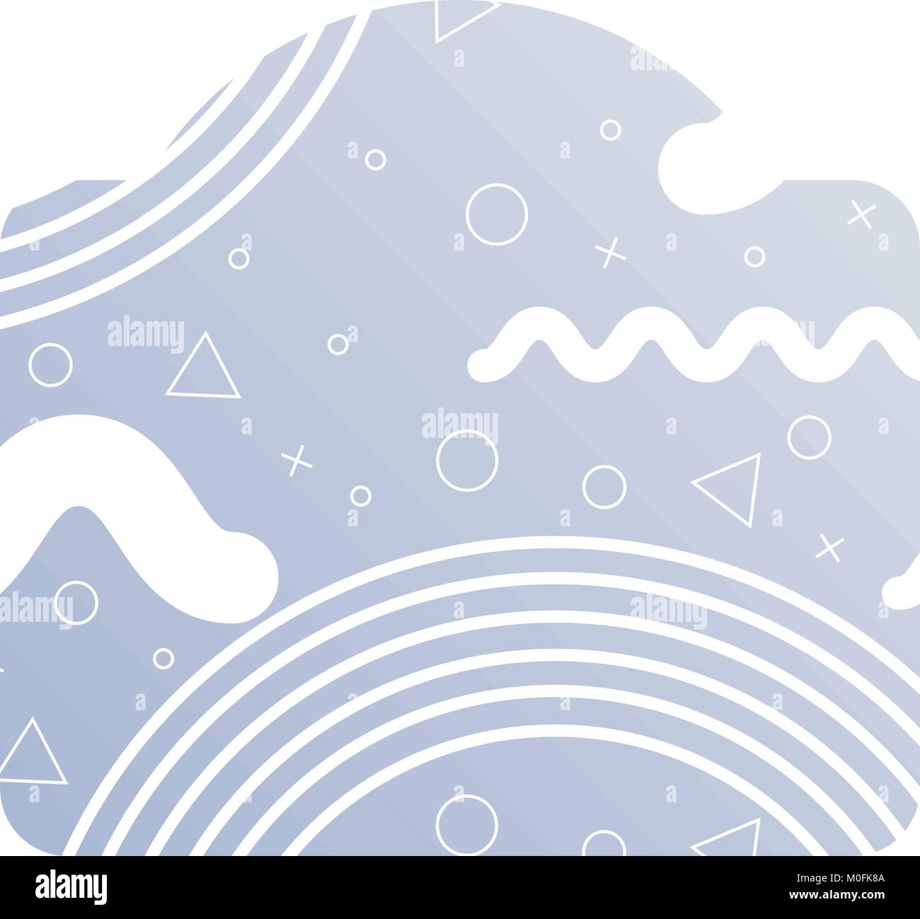 Frame with memphis style design Stock Vector Image & Art - Alamy