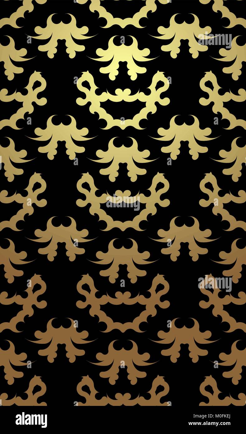 Gothic Revival Wallpaper Stock Vector Images - Alamy