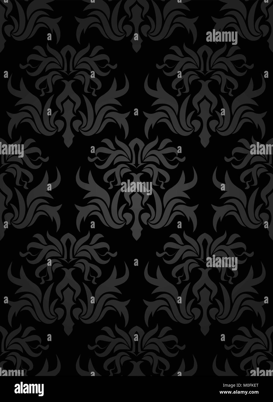 Seamless wallpaper pattern Stock Vector Image & Art - Alamy