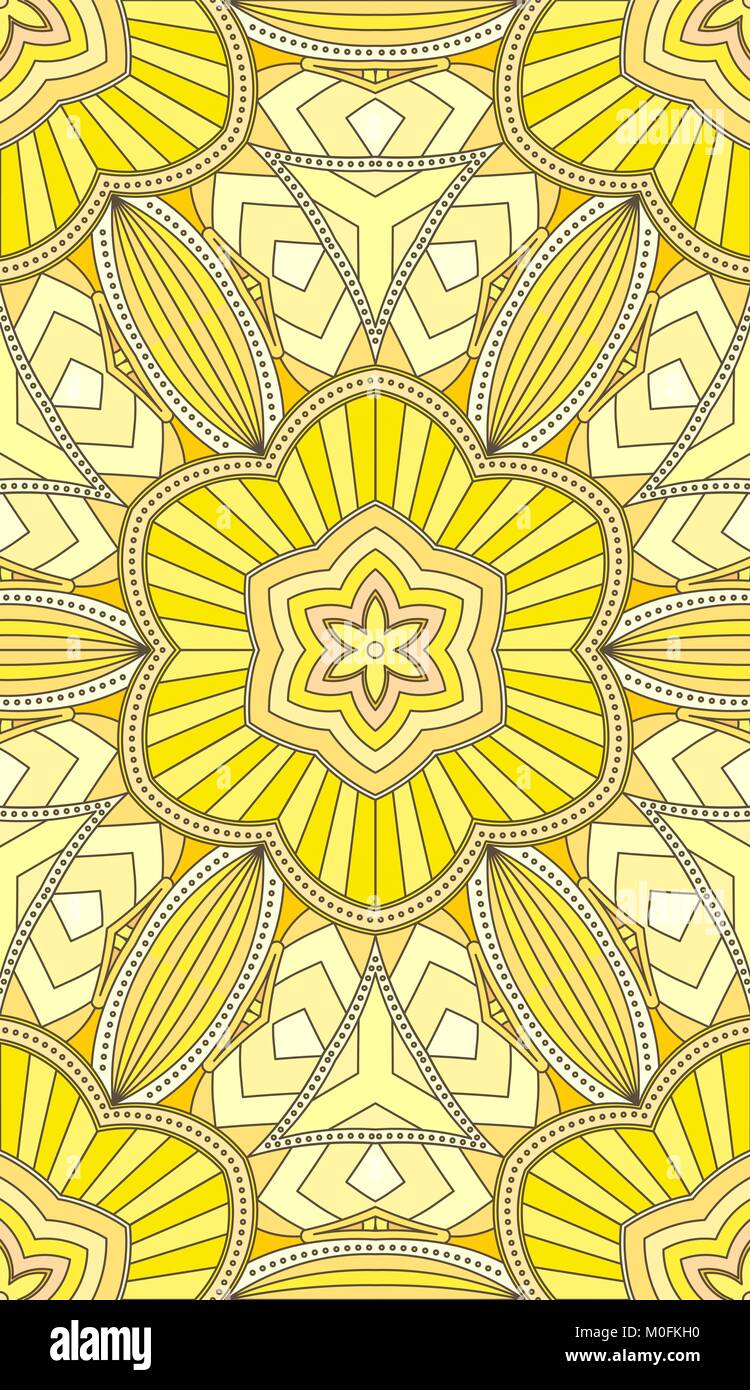 Seamless abstract tribal pattern. Hand drawn ethnic texture, vector ...