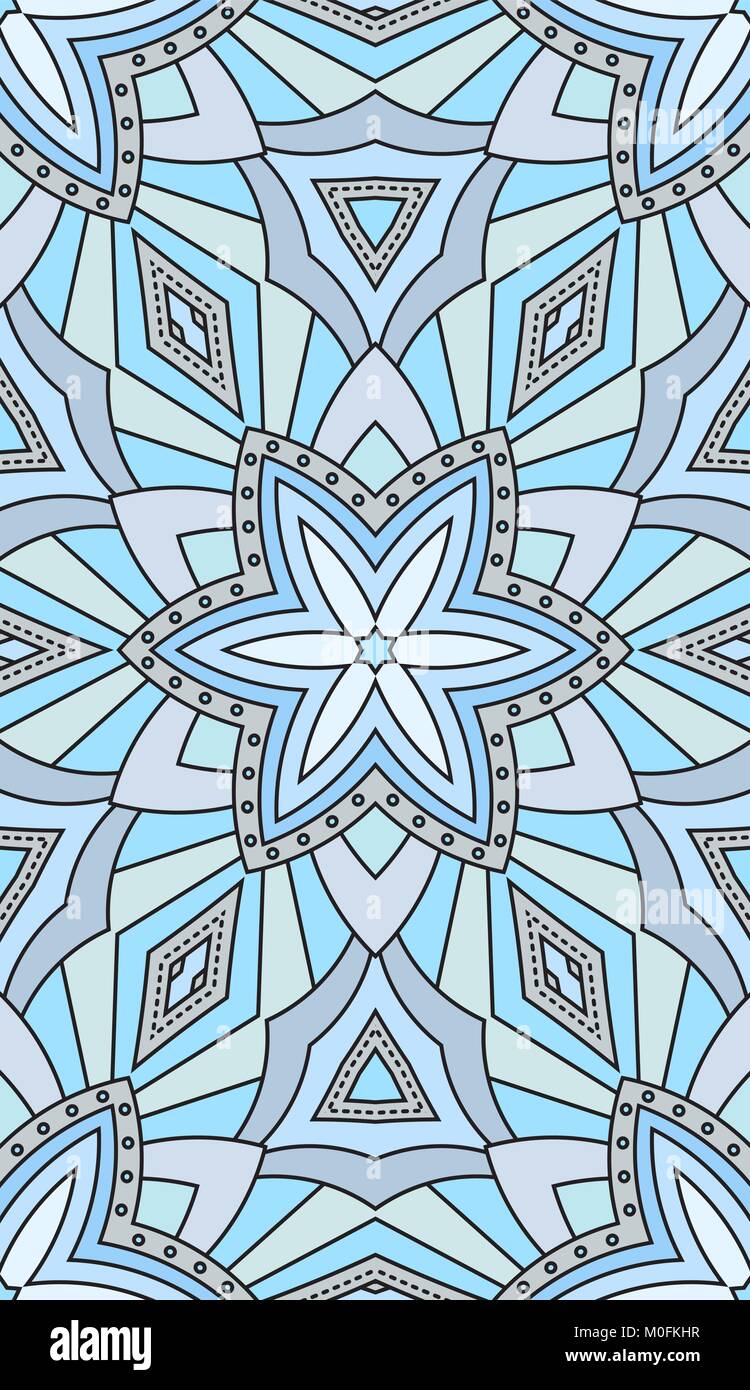 Seamless abstract tribal pattern. Hand drawn ethnic texture, vector ...