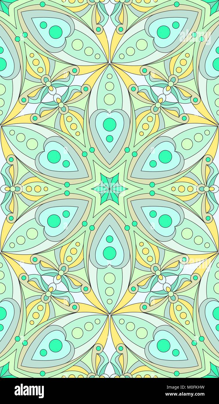 Seamless abstract tribal pattern. Hand drawn ethnic texture, vector ...