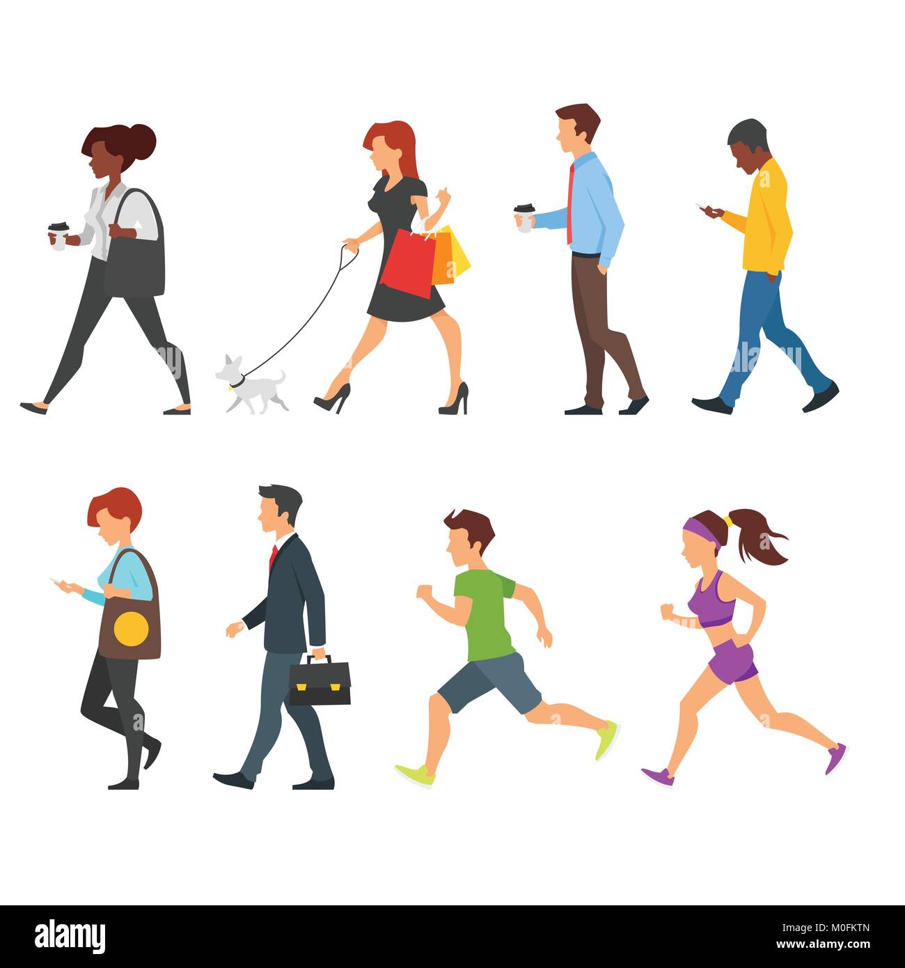 set of people Stock Vector Image & Art - Alamy