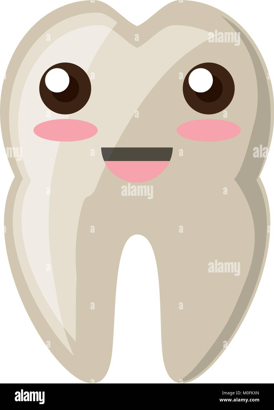 kawaii tooth icon image Stock Vector Image & Art - Alamy