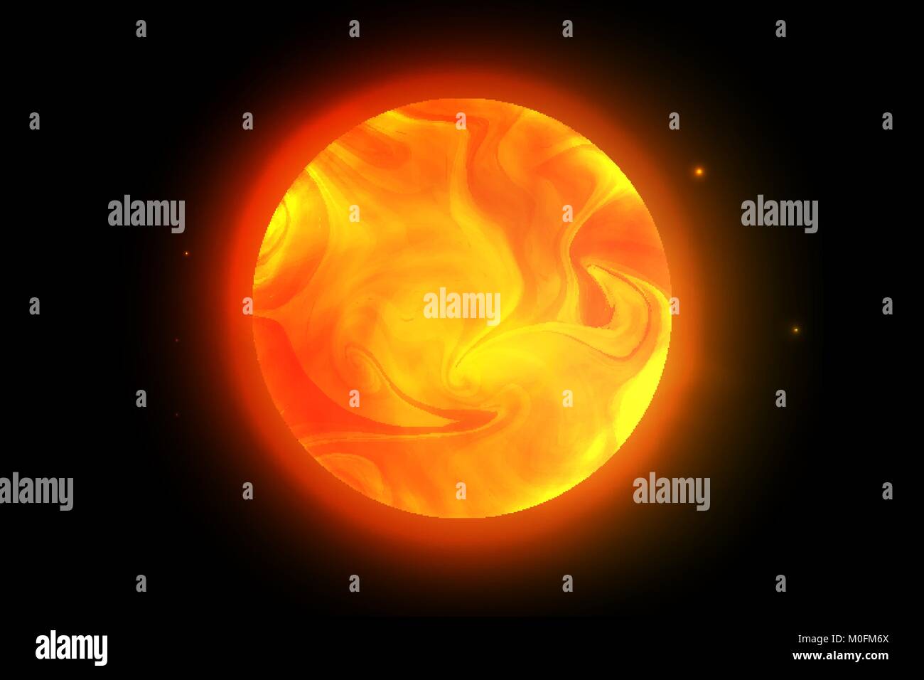 Shining aureole Stock Vector Images - Alamy