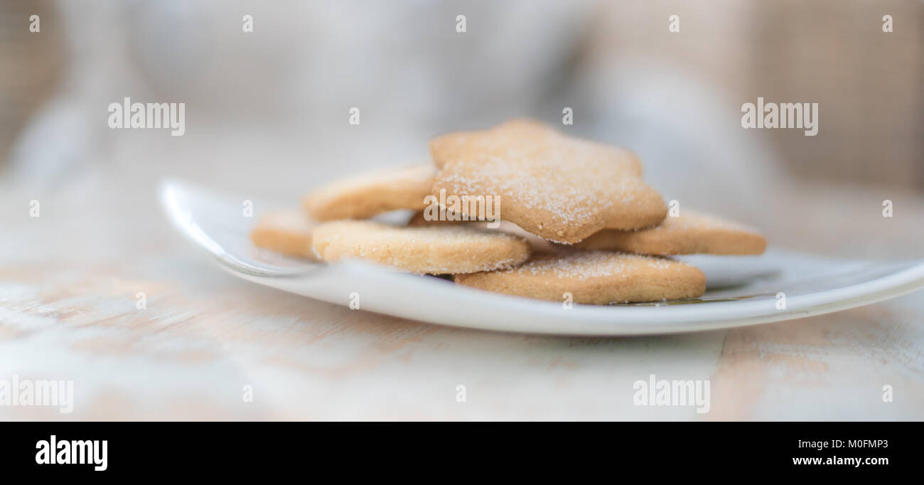 Shortbread - traditional Scottish biscuits Stock Photo - Alamy