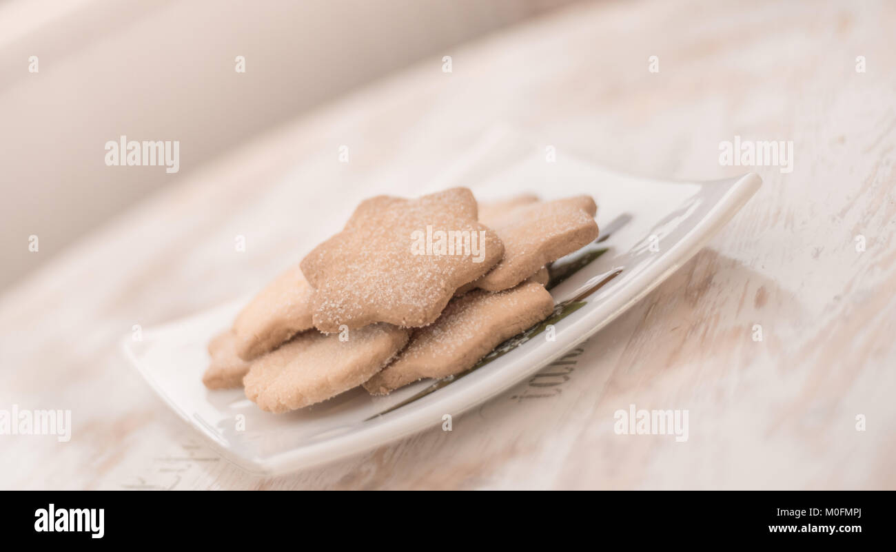 Shortbread - traditional Scottish biscuits Stock Photo - Alamy
