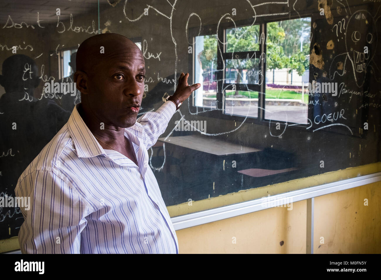 Rwanda, Kigali, Kigali Camp Memorial Stock Photo - Alamy