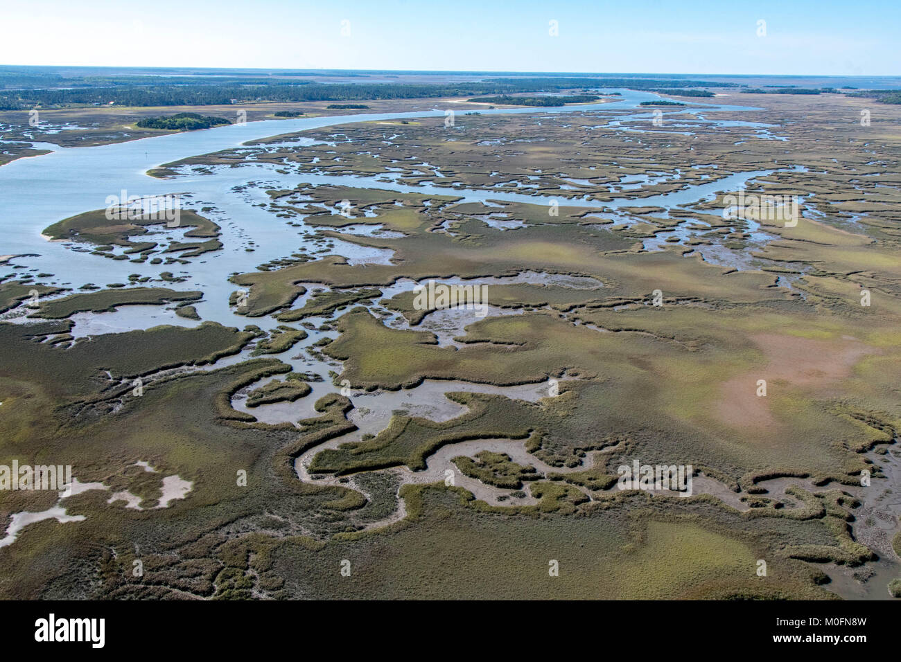 Shots of the stunning Georgia Sea Islands and coastal waterways for the ...