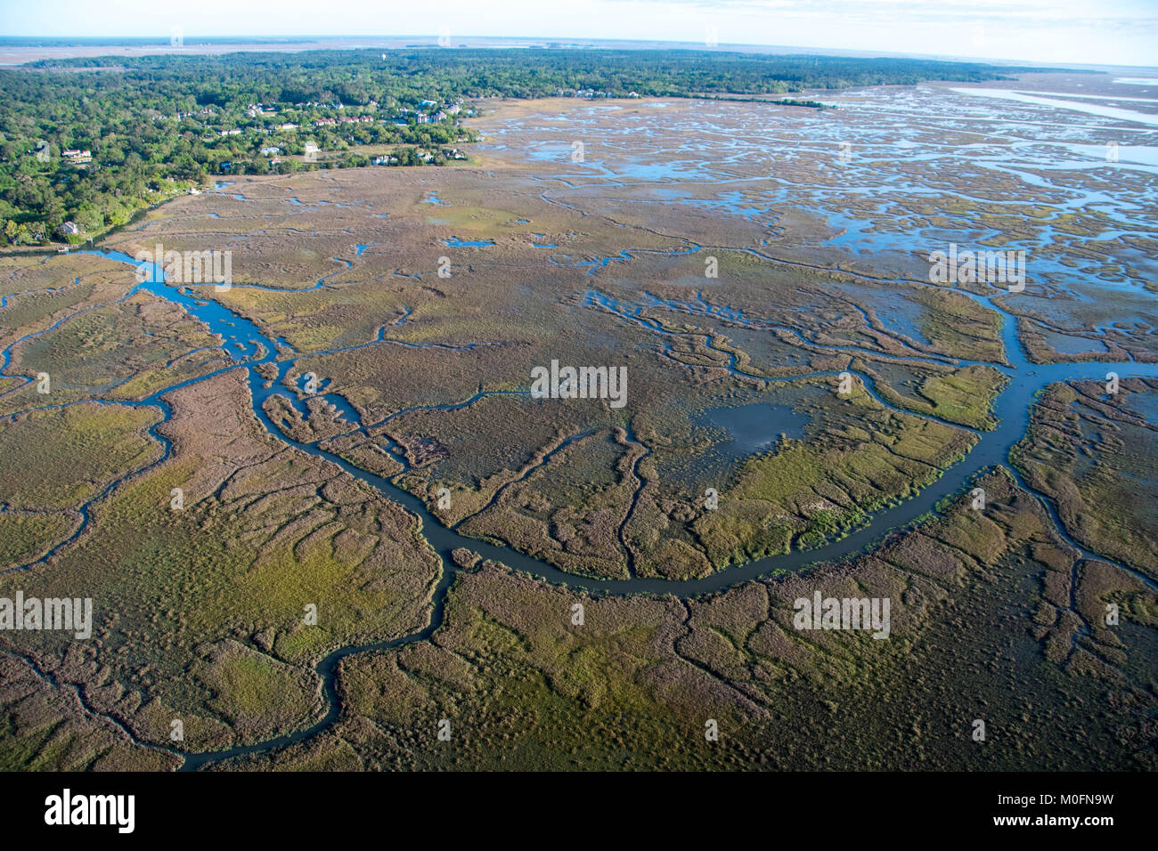 Shots of the stunning Georgia Sea Islands and coastal waterways for the ...