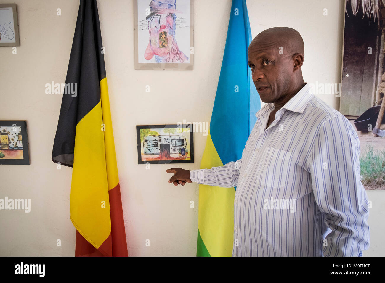 Rwanda, Kigali, Kigali Camp Memorial Stock Photo - Alamy