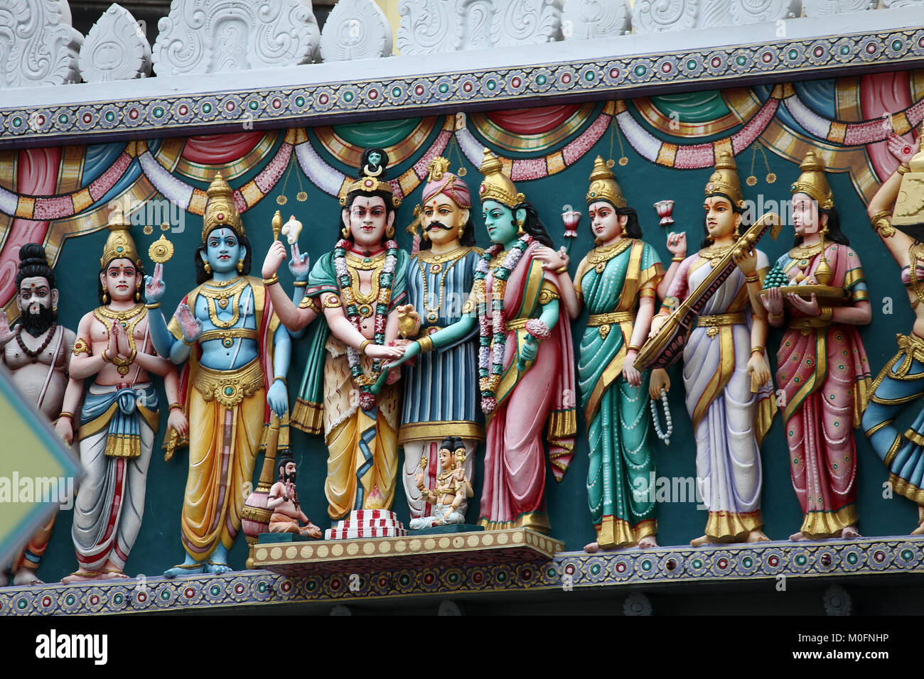 Sri Senpaga Vinayagar Temple in Singapore Stock Photo - Alamy