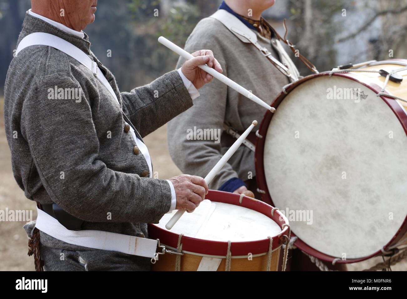 American civil war battle drum hi-res stock photography and images - Alamy