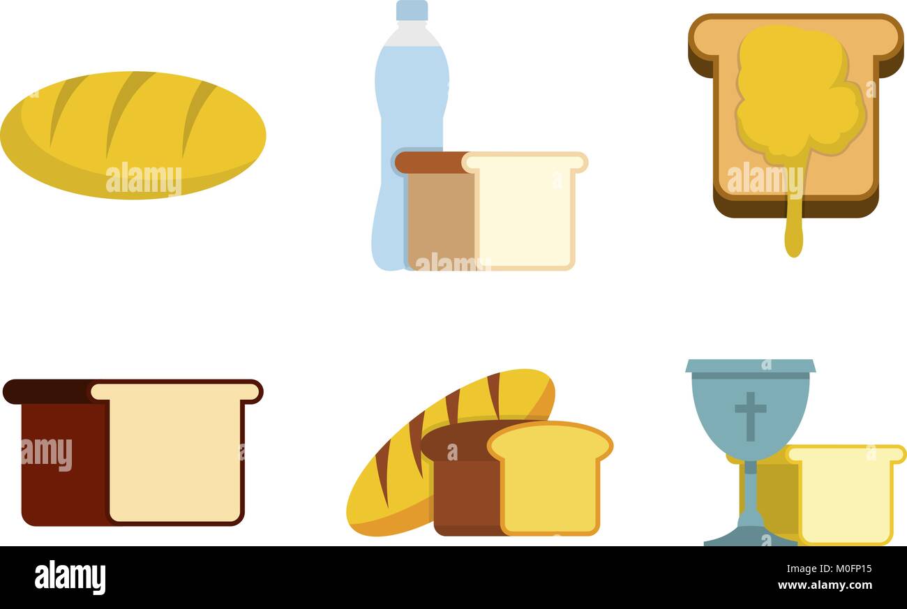 Everyday bread Stock Vector Images - Alamy