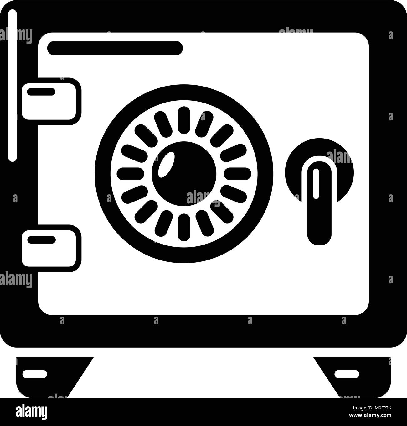Safe icon, simple black style Stock Vector Image & Art - Alamy