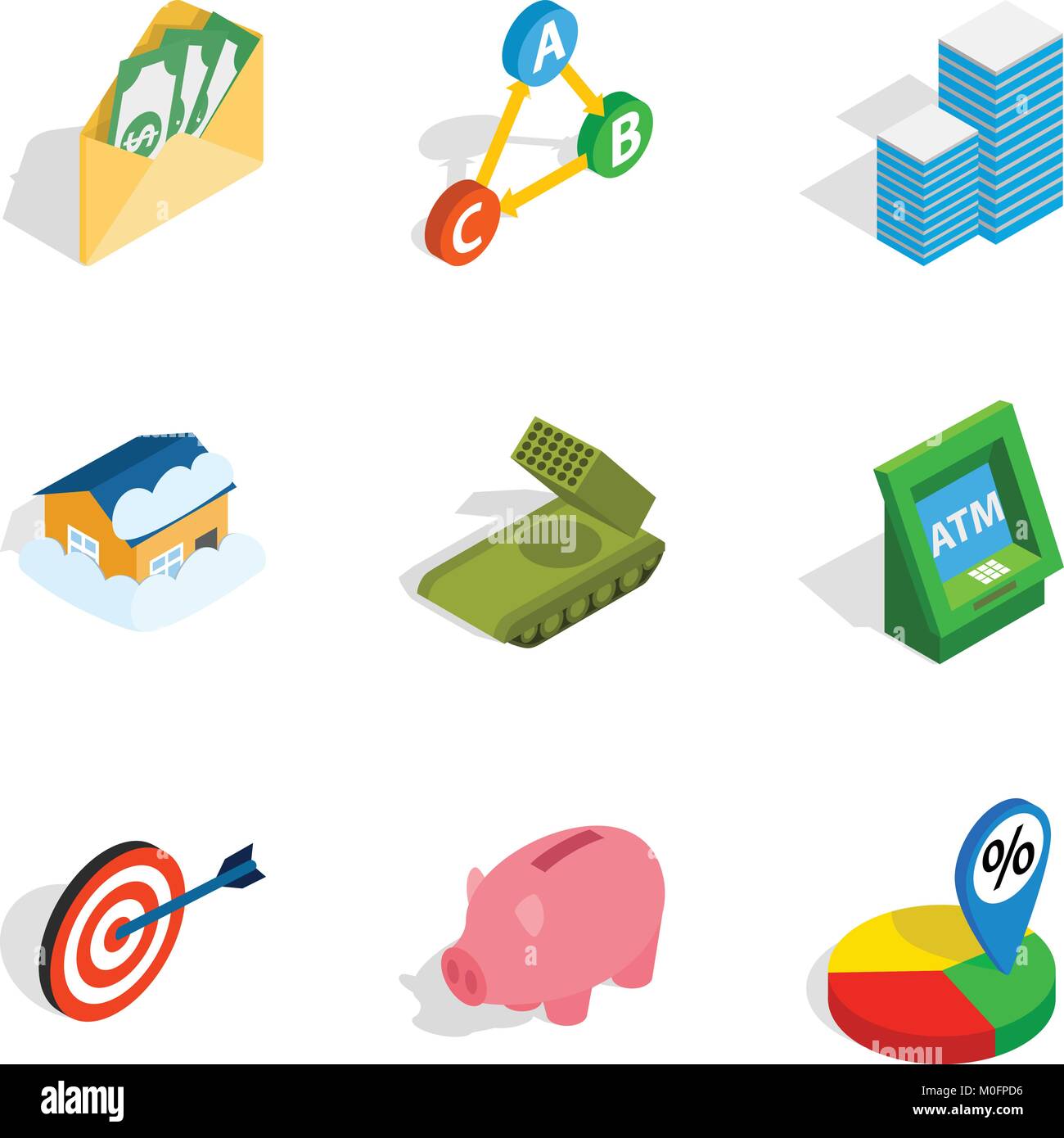 Feedback loop icons set, isometric style Stock Vector Image & Art - Alamy