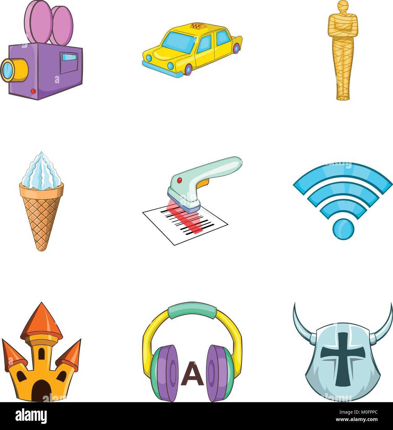 Historical movie illustration Stock Vector Images - Alamy