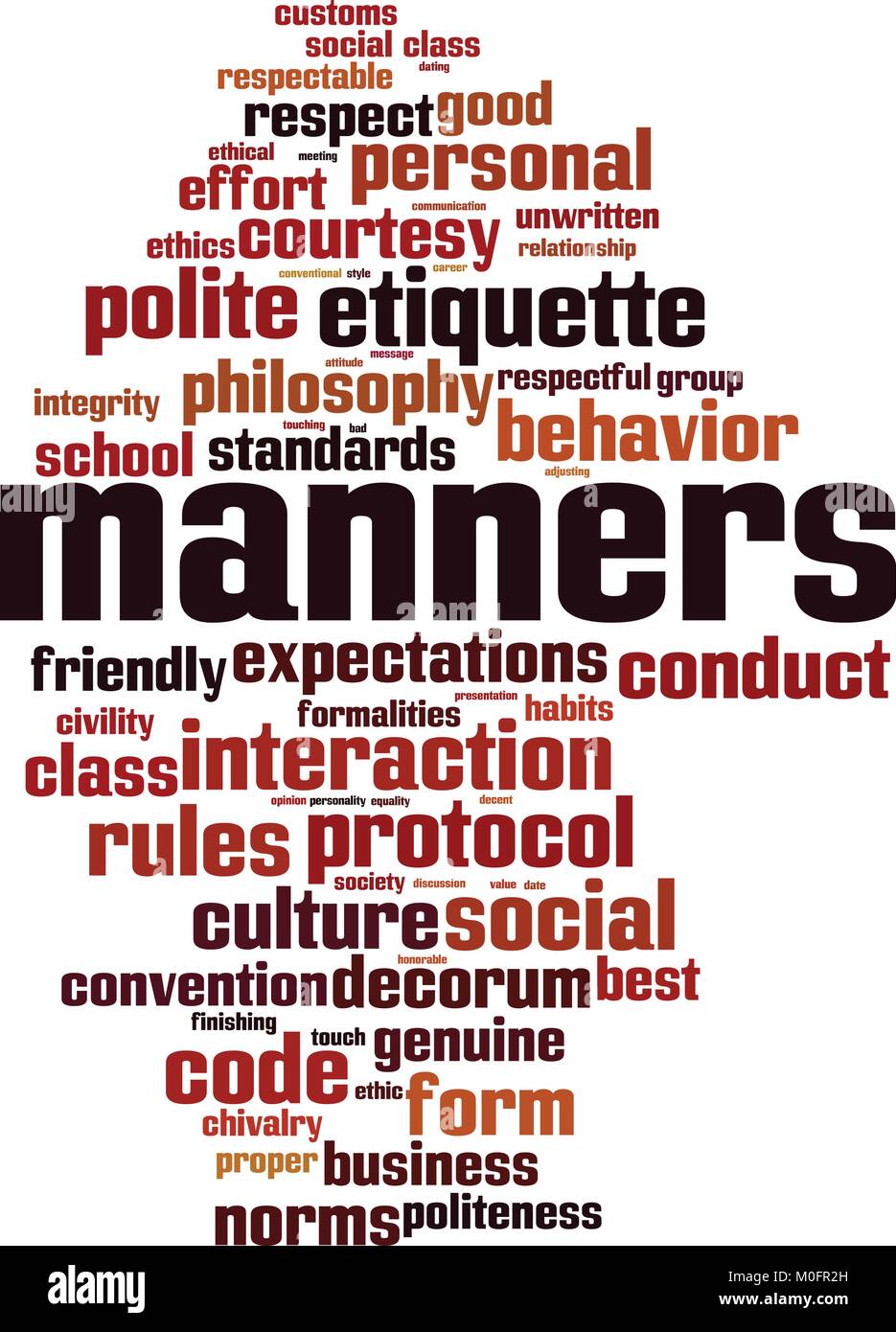 Manners Vector Vectors High Resolution Stock Photography and Images - Alamy