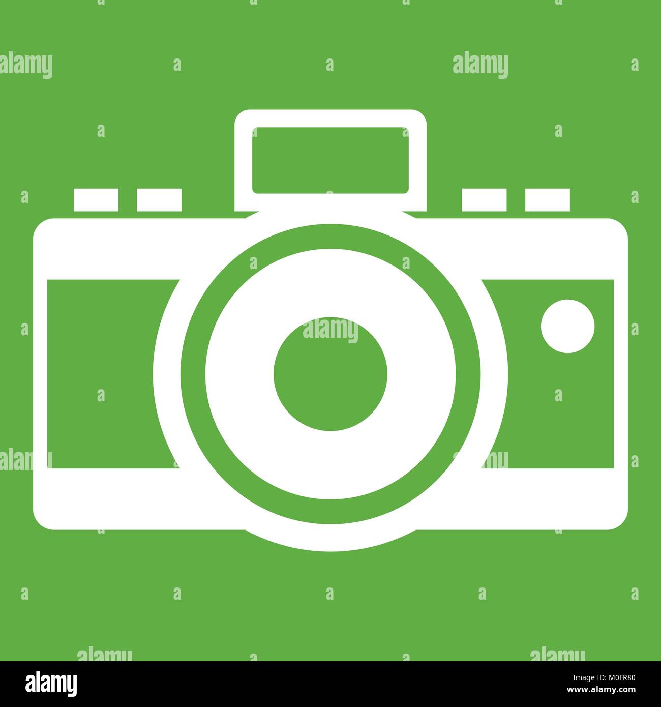 Photocamera icon green Stock Vector Image & Art - Alamy