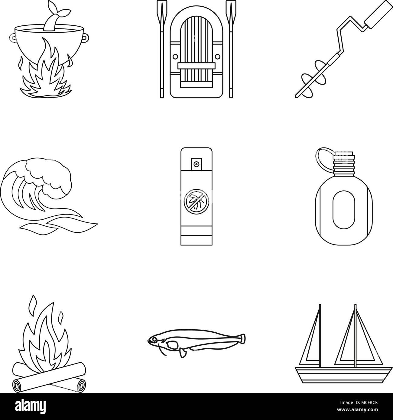 Marine fauna icons set, outline style Stock Vector Image & Art - Alamy Marine fauna icons set, outline style Stock Vector Image & Art - Alamy