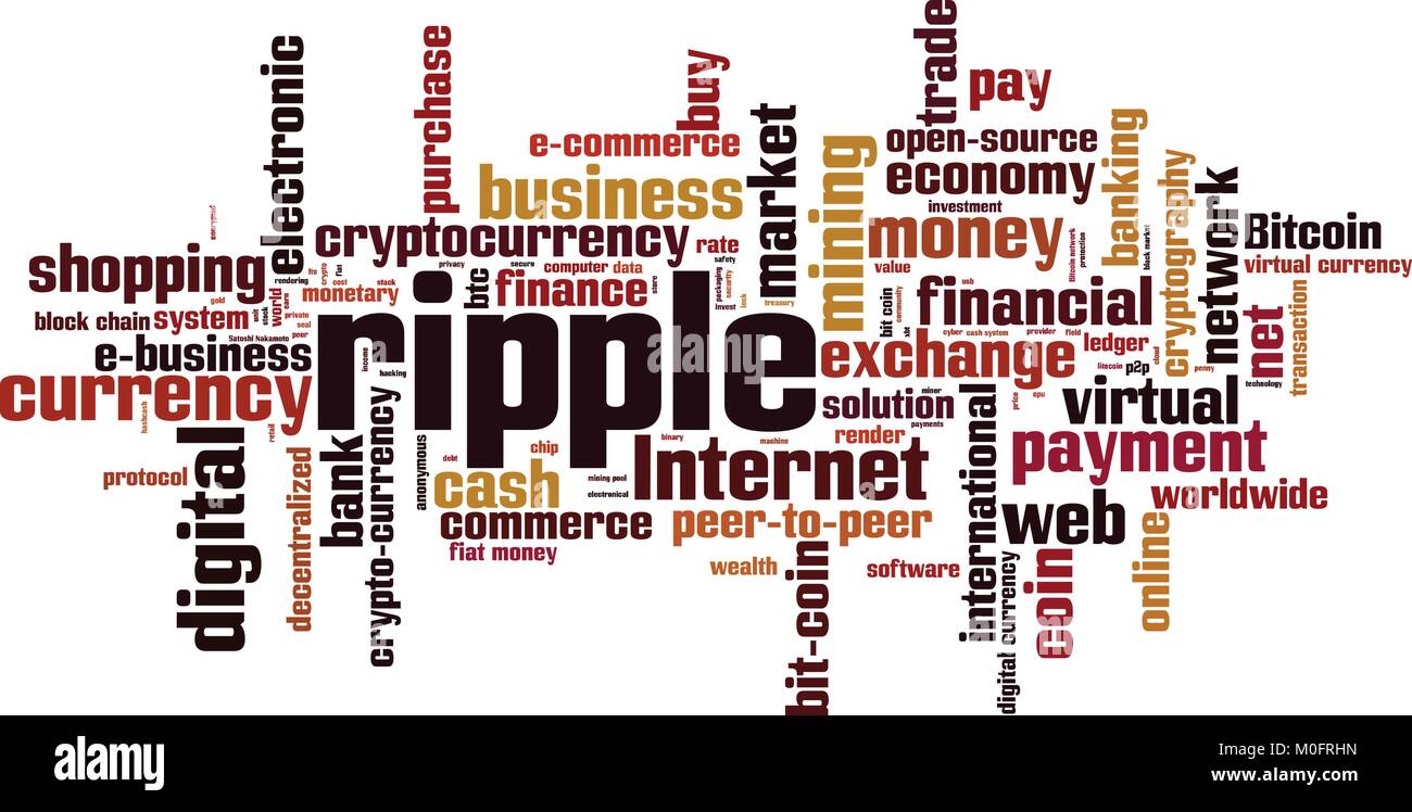Ripple word cloud concept. Vector illustration Stock Vector Image & Art ...