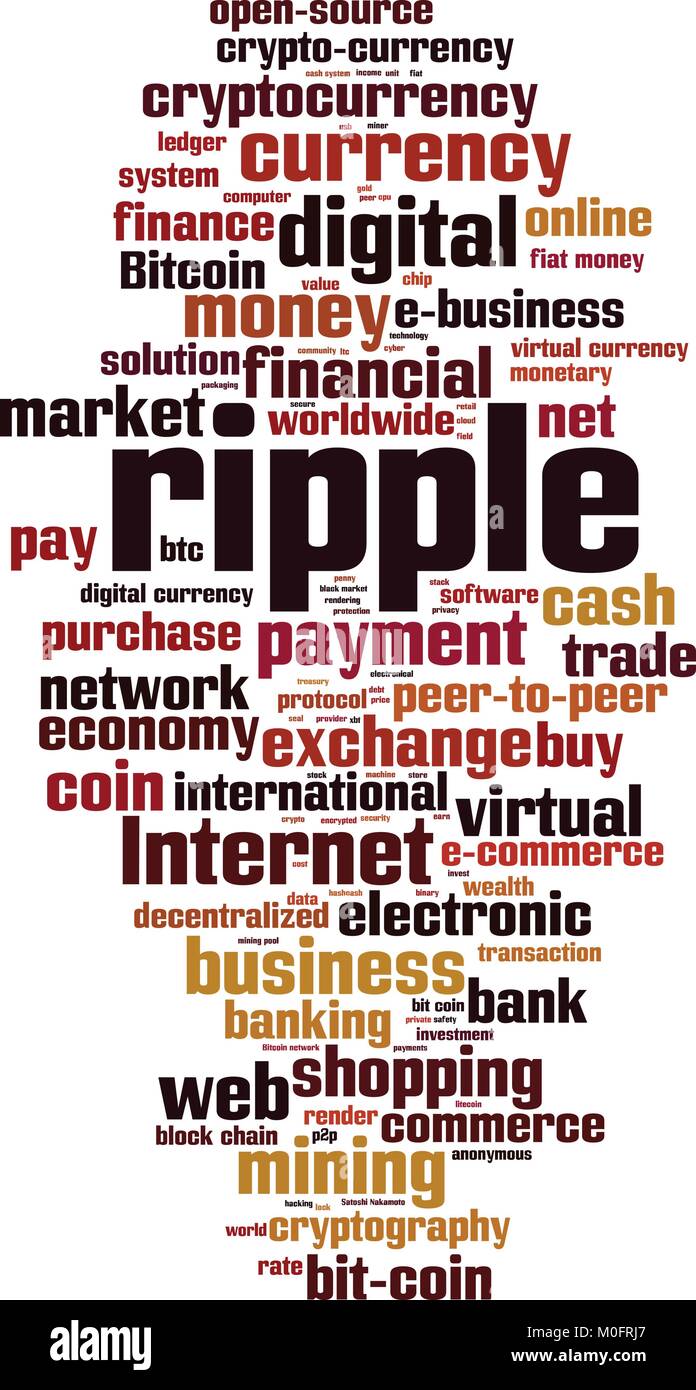 Ripple word cloud concept. Vector illustration Stock Vector Image & Art ...