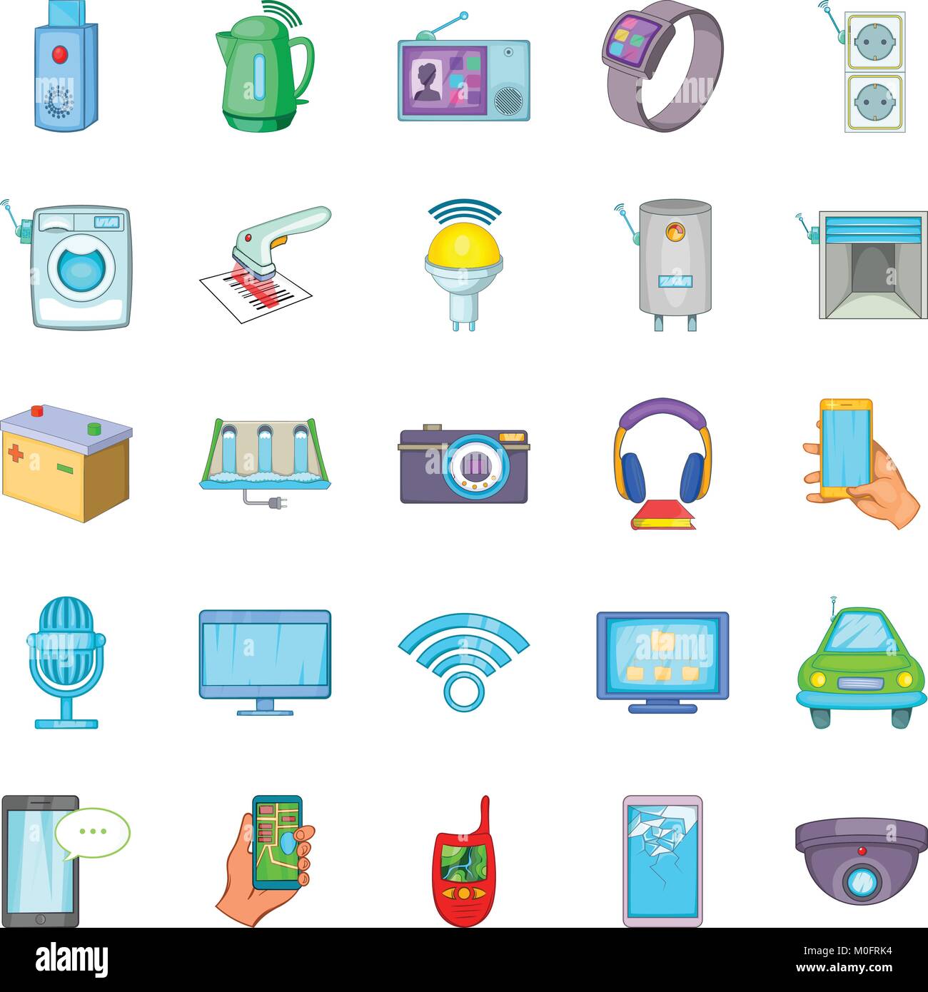 Fix up icons set, cartoon style Stock Vector Image & Art - Alamy