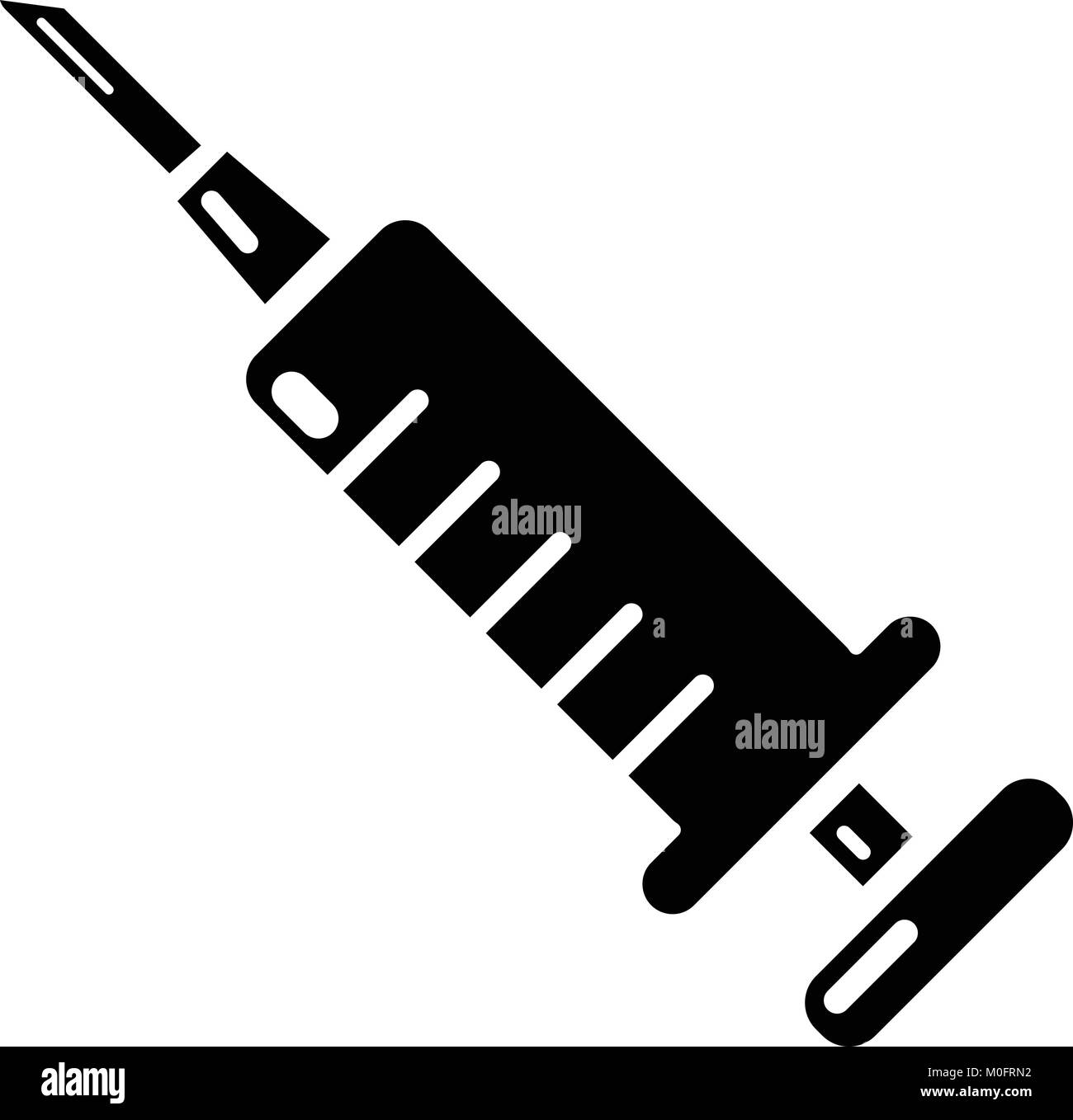 Syringe icon, simple black style Stock Vector Image & Art - Alamy