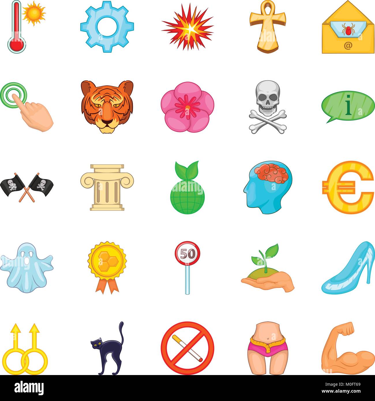 Representation icons set, cartoon style Stock Vector Image & Art - Alamy