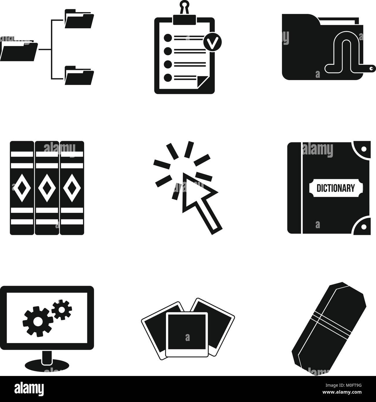 Directory poster Stock Vector Images - Alamy