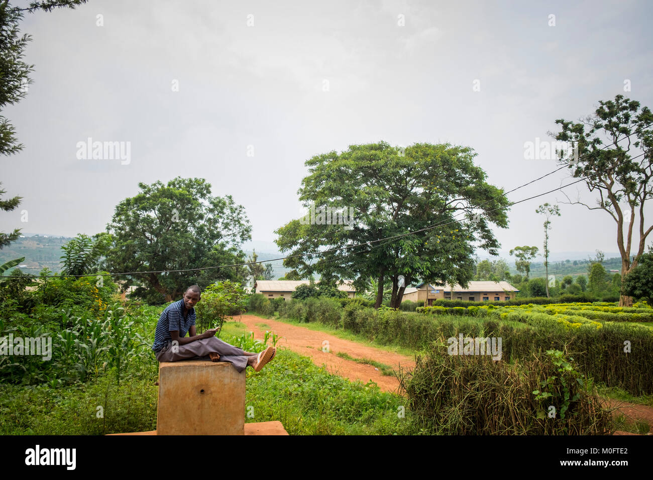 Rwanda, Ntarama, daily life Stock Photo - Alamy