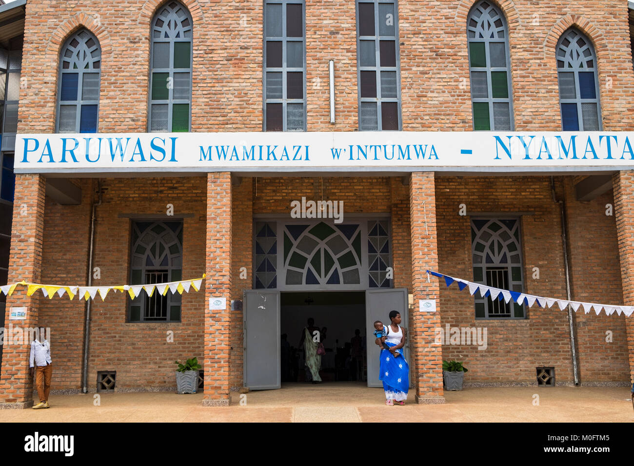 Rwanda, Nyamata, local church Stock Photo - Alamy