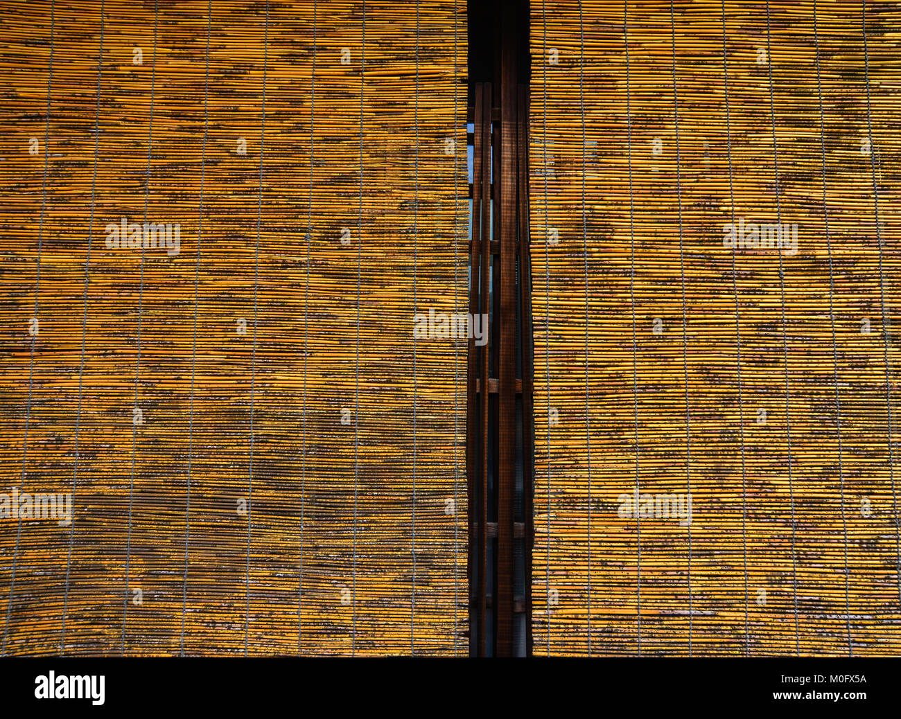 Bamboo curtain of an old Japanses house in Kyoto, Japan Stock Photo - Alamy
