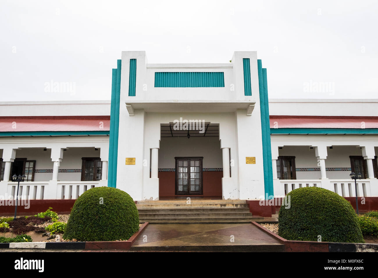 Rwanda, Nyanza, Palace of King Mutara III Rudahigwa (Rukari Stock Photo ...