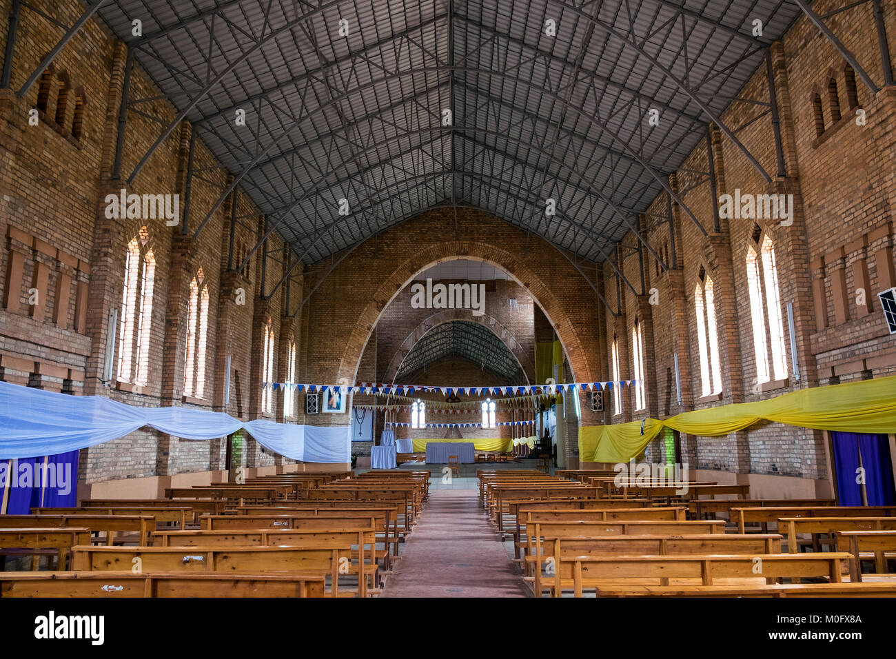 Rwanda, Butare, local cathedral Stock Photo - Alamy