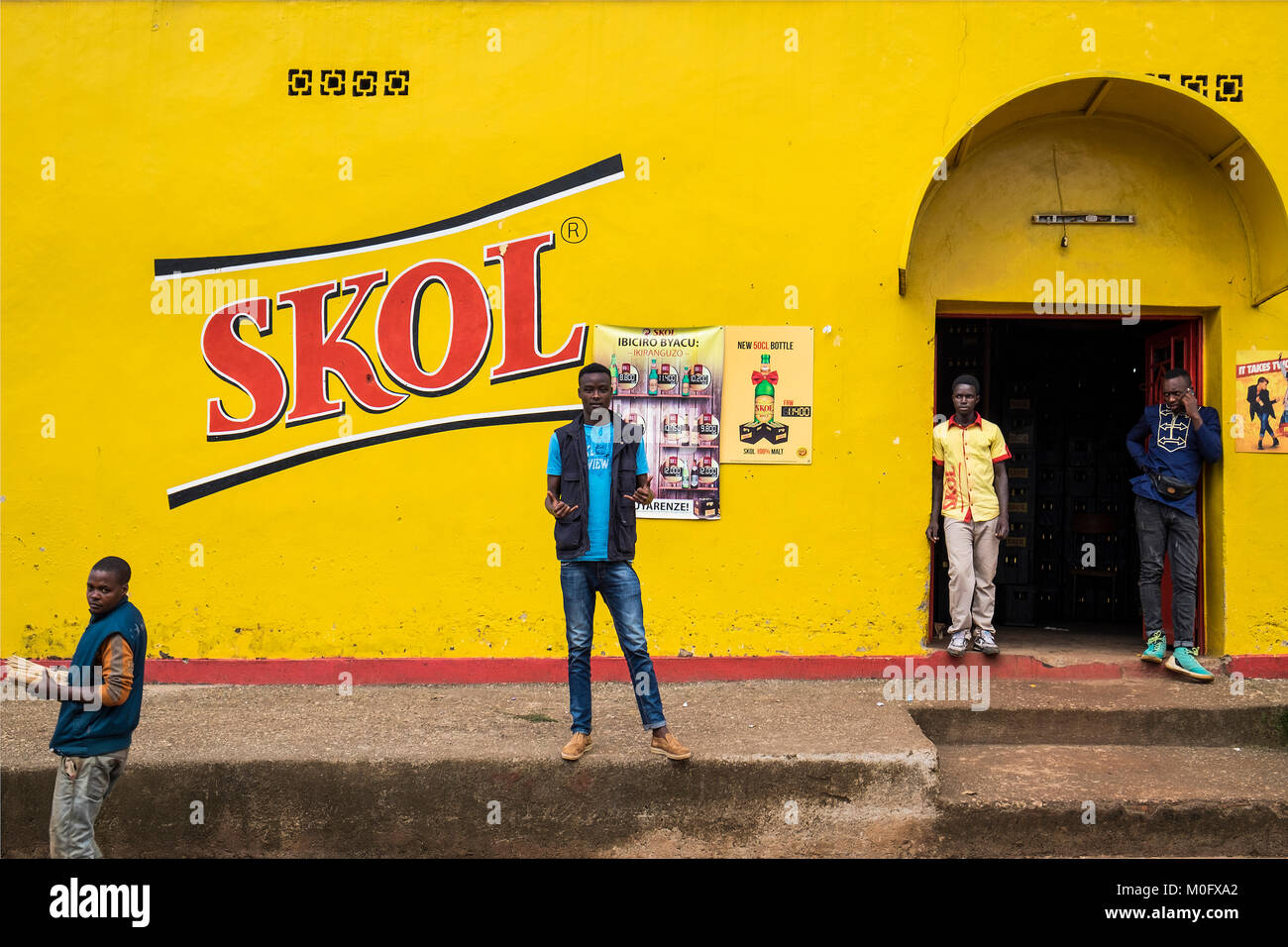 Rwanda, Butare, daily life Stock Photo - Alamy