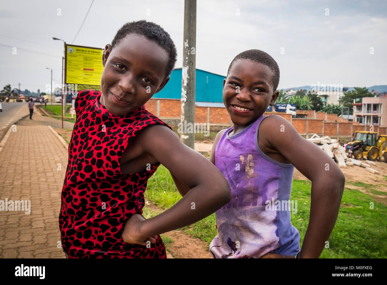 Rwanda girls hi-res stock photography and images - Alamy