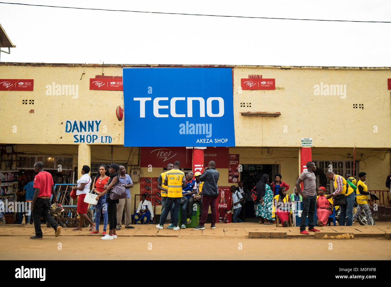Rwanda, Cyangugu, daily life Stock Photo - Alamy