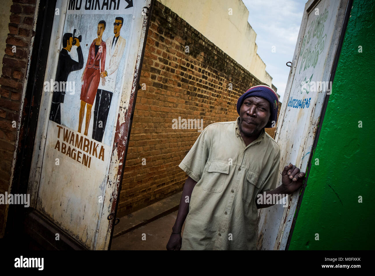 Rwanda, Cyangugu, daily life, portrait Stock Photo - Alamy