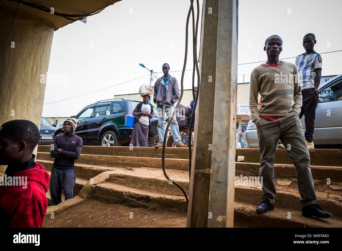 Rwanda, Cyangugu, daily life Stock Photo - Alamy