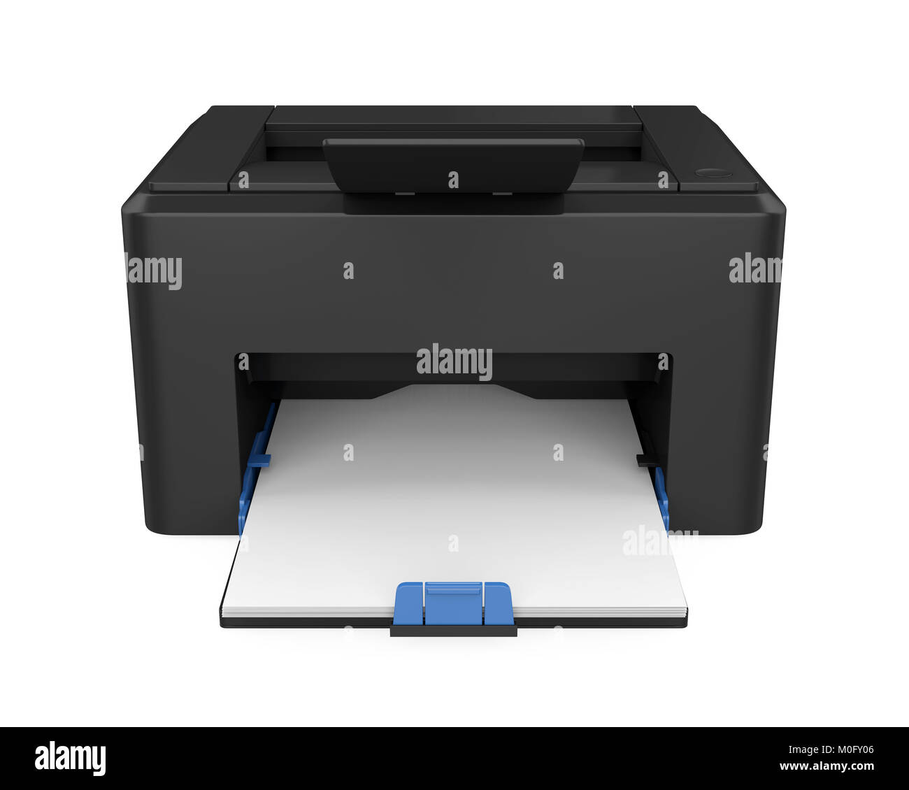 Laser Printer Isolated Stock Photo - Alamy