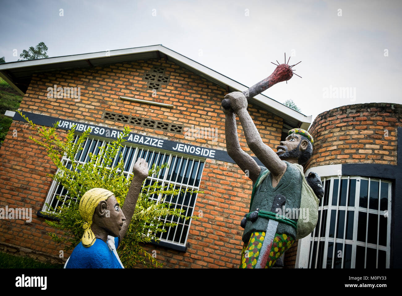 Rwanda, surrounding of Cyangugu, Genocide Memorial Stock Photo - Alamy